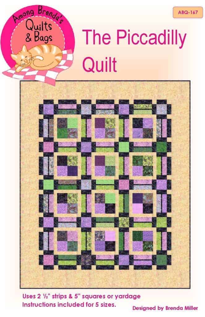 Piccadilly Quilt Pattern for Beginners ABQ-167