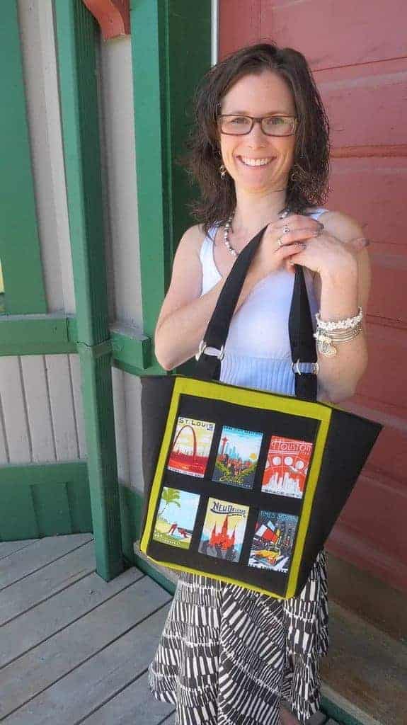 Uptown Girl Tote Bag Pattern