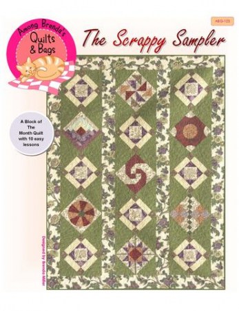 Scrappy Sampler Block of the Month Quilt Pattern